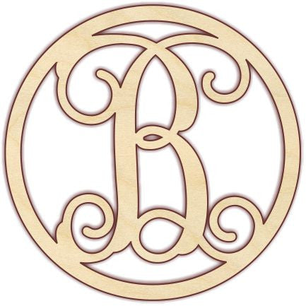 Single Initial Monograms - The Wooden Hare