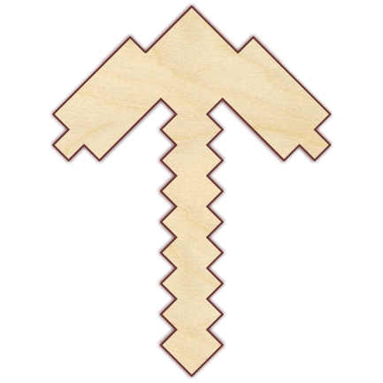 Minecraft Pickaxe Template
